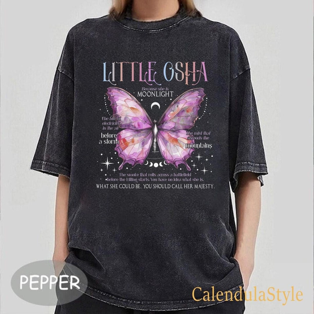 Little Osha Butterfly Comfort Colors Shirt, Quicksilver Callie Hart ...