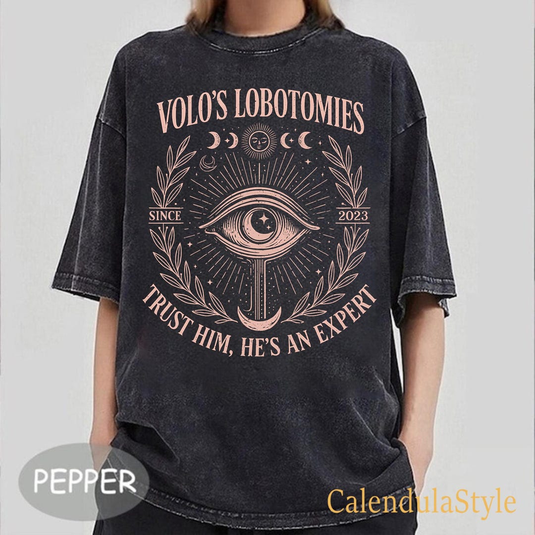 Astarion BG3 Shirts, Volo's Lobotomies Shirt, I Got My Lobotomy at Volo ...
