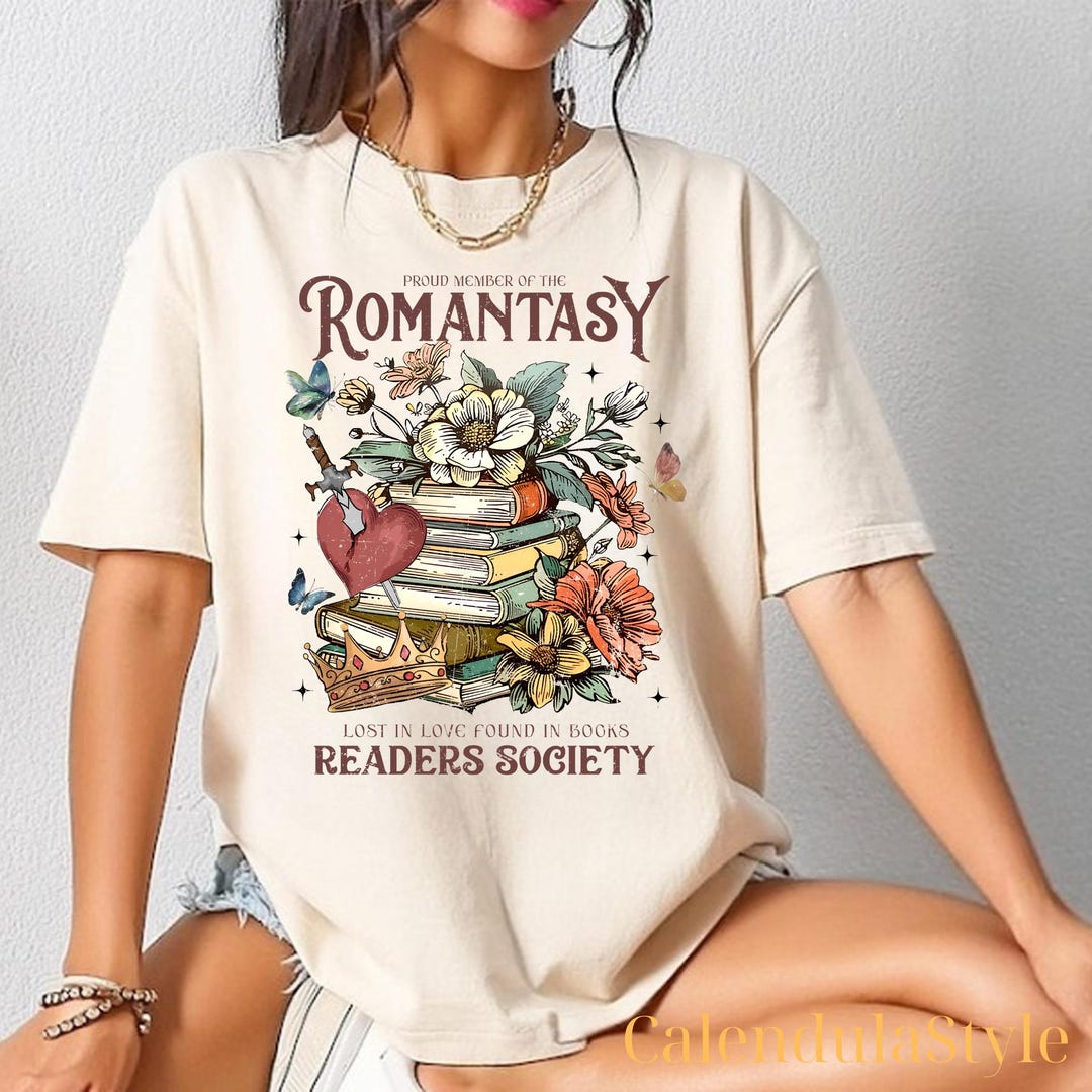Proud Member of the Romantasy, Comfort Colors Shirt, Romantasy Merch ...