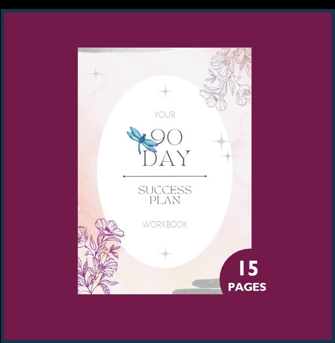 90 Day Success Plan Workbook - Printable - Etsy