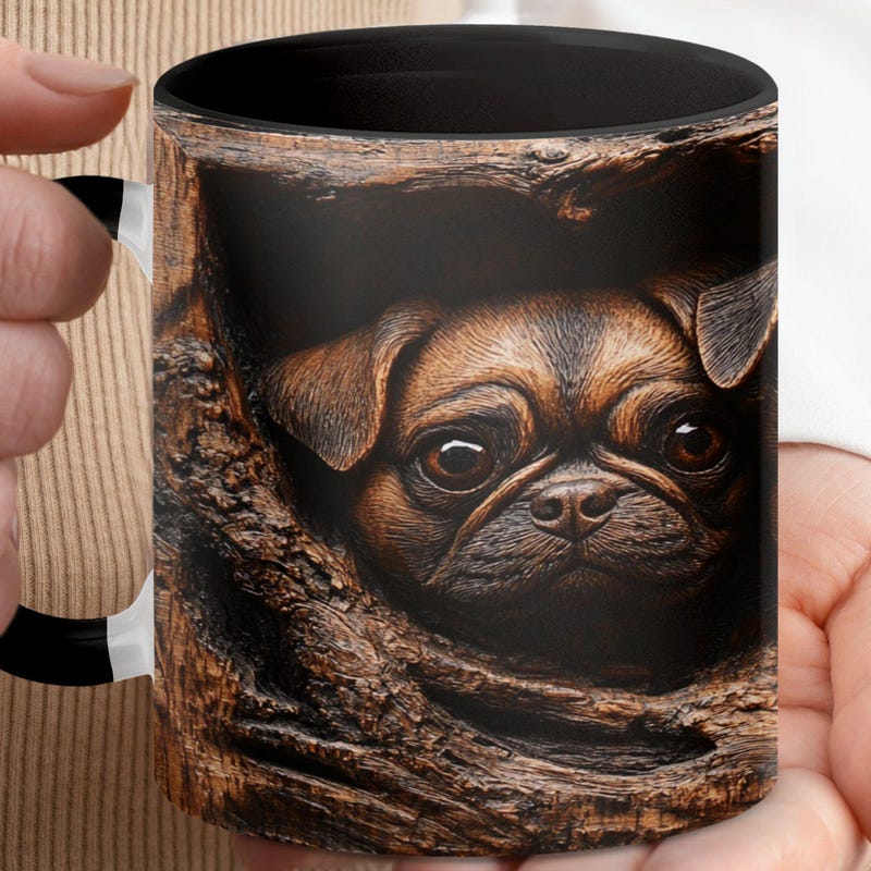 Pug Mugs - Etsy