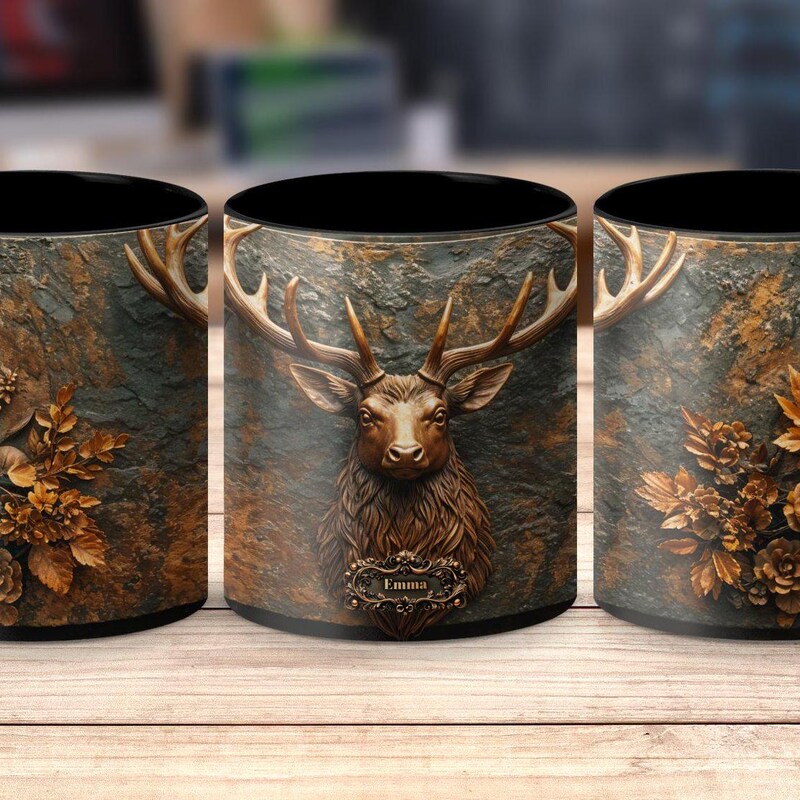 Ceramic Deer Head - Etsy