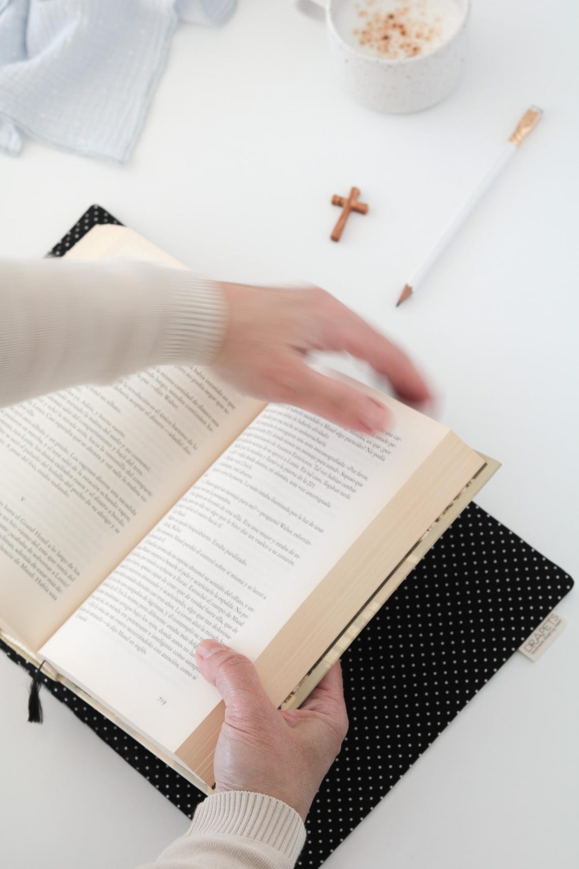Holy Bible Cover Custom Bible Case Fabric Bible Cover for Men Christian ...