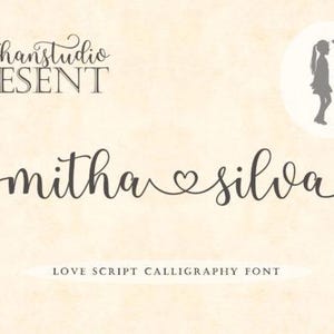 Swash Font - Wedding Font, Script Font, Swirly Font, Valentine Font ...
