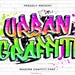 Urban Graffiti Font: Street Art Style, Bold Alphabet - Etsy