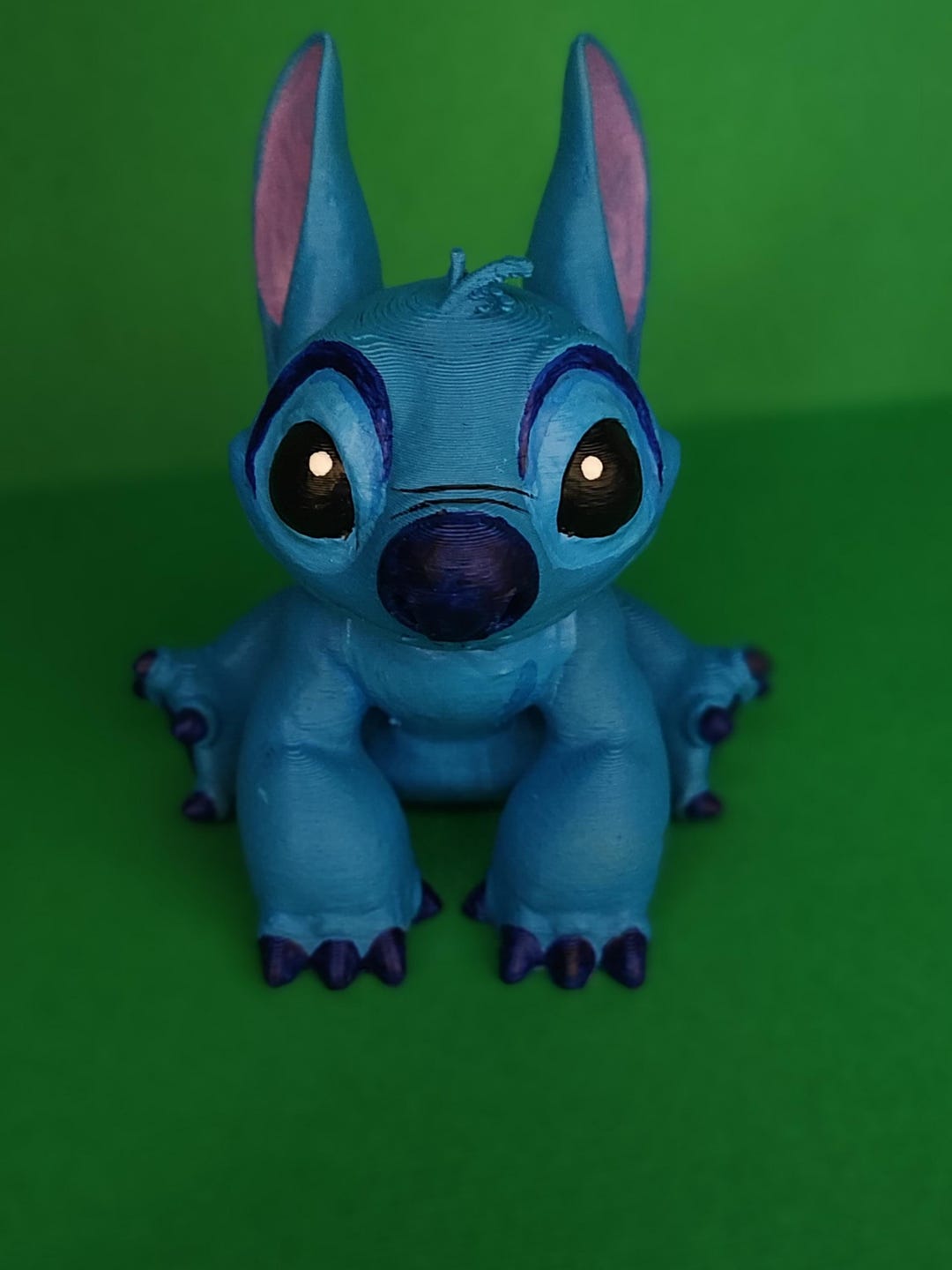 Stitch Disney Fan Art 3D Printed Hand Colored - Etsy