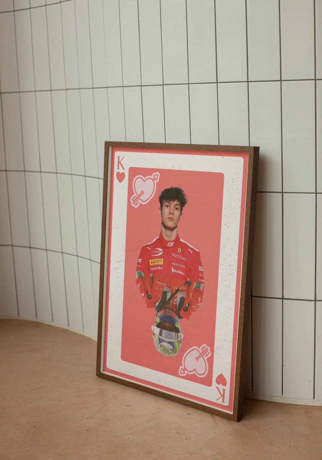 Ollie Bearman Playing Card Print: Formula One Poster, F1 Fan Gift - Etsy