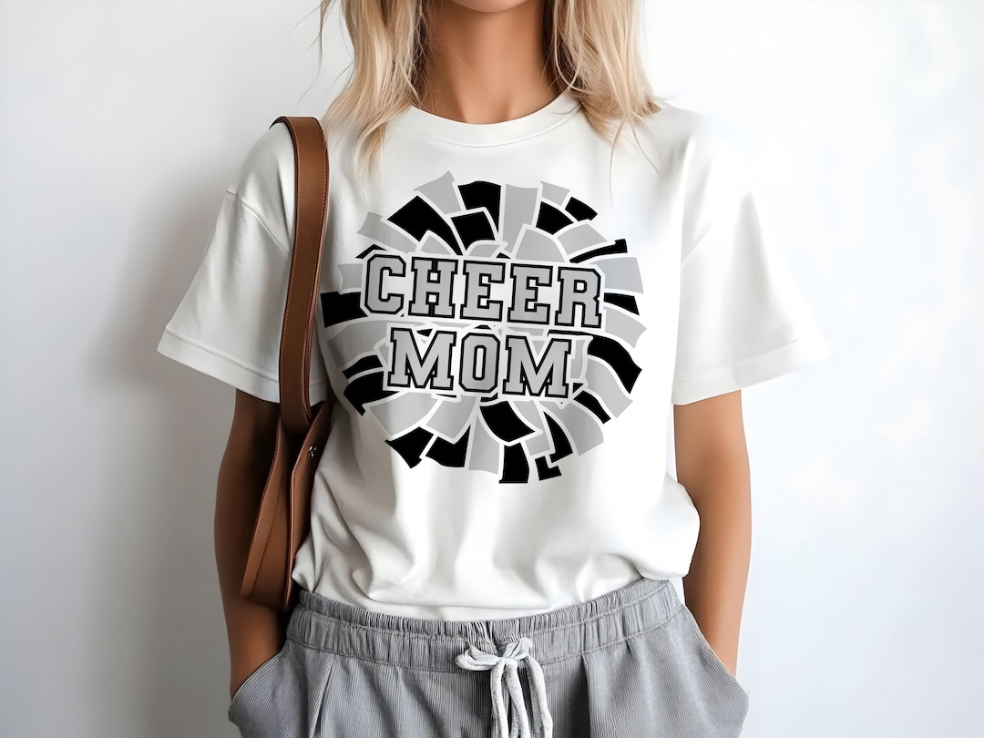 Cheer Mom SVG, Cheer Mom Jersey Font Svg, Cheer Mom Varsity Svg, Cheer ...