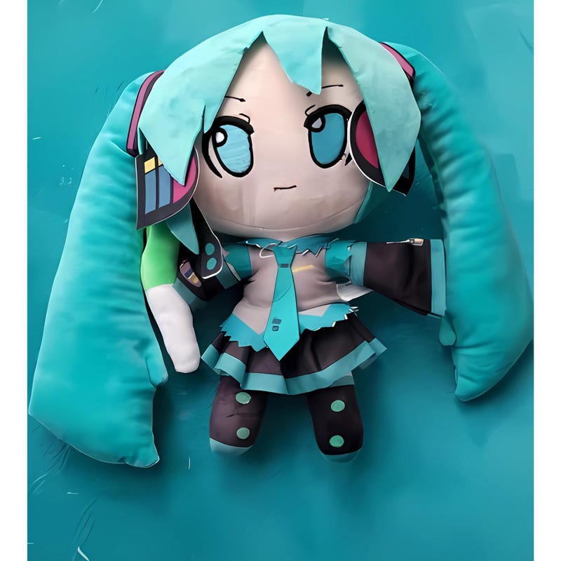 Kawaii Miku Plush - Etsy