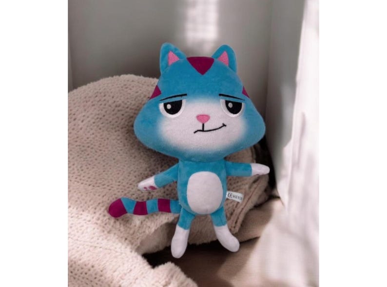 Gabby's Dollhouse Plush Toy Set, Stuffed Animal Collection Plushie ...