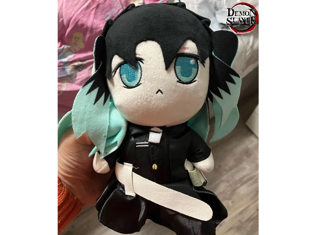 Demon Slayer Tokitou Muichiro Plush Toy Cute Soft Stuffed Doll for Home ...