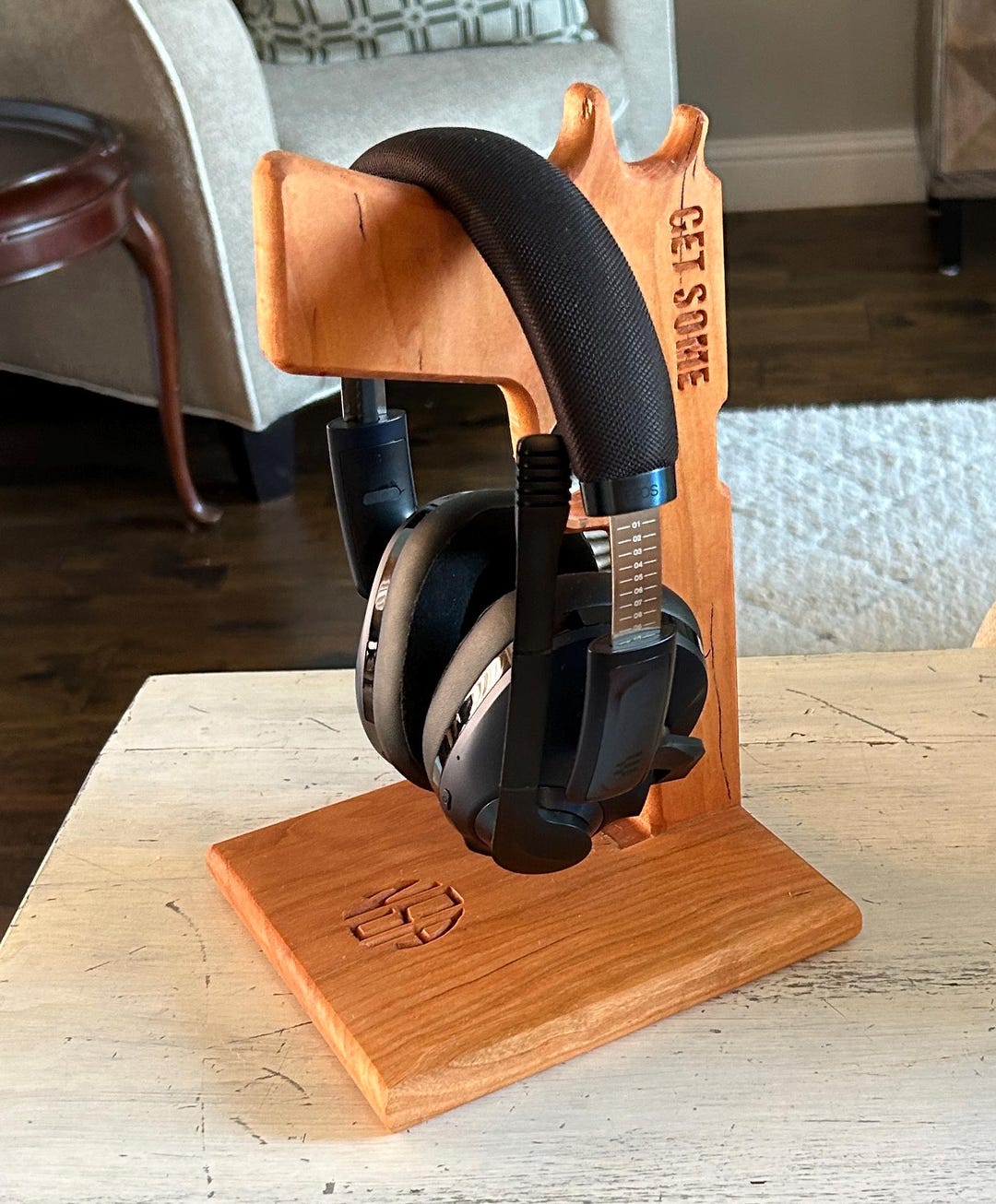 1911 Headphone Stand : Wood Fathers Day Gift - Personalized Headphones ...