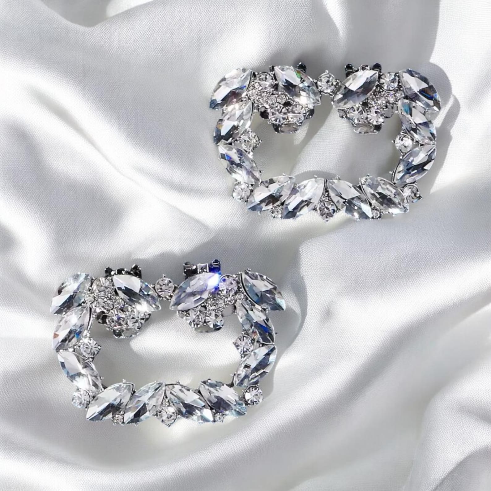 Luxury Rhinestone Shoe Clips – Elegant Crystal Shoe Accessories for ...