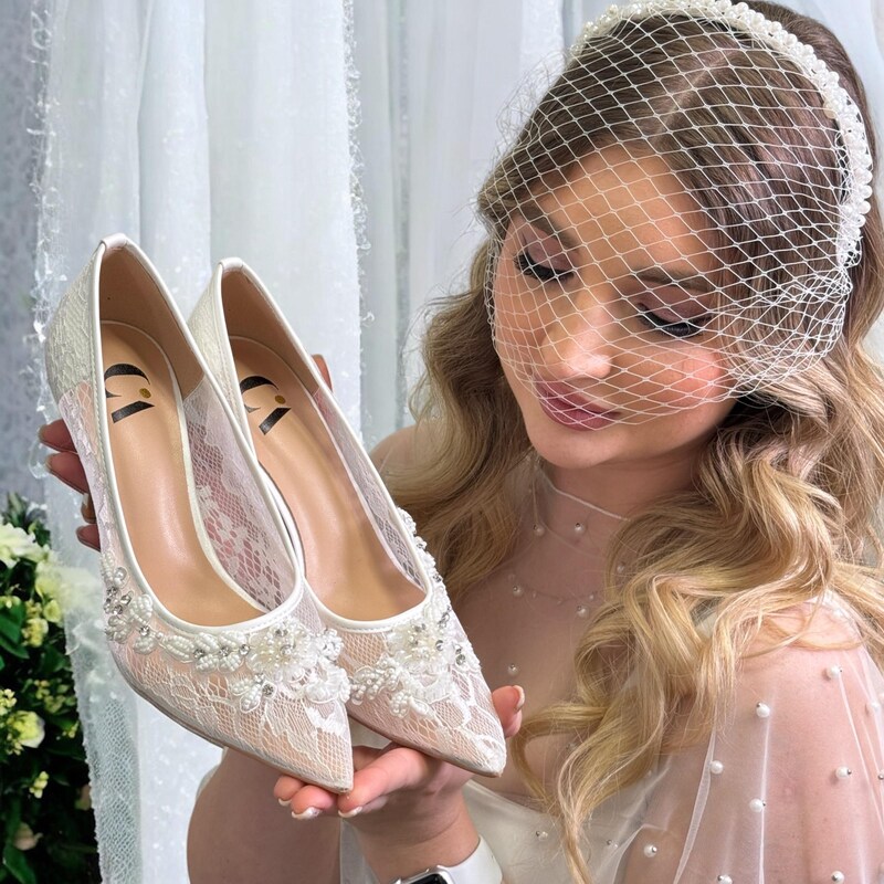 Bridal Heels - Etsy
