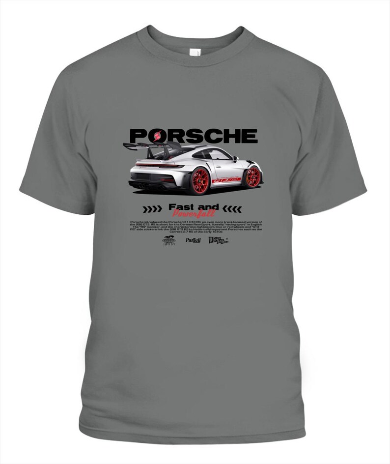 Car Graphic Design T-shirt – Streetwear Urban Men’s Sport Tee | Drag ...