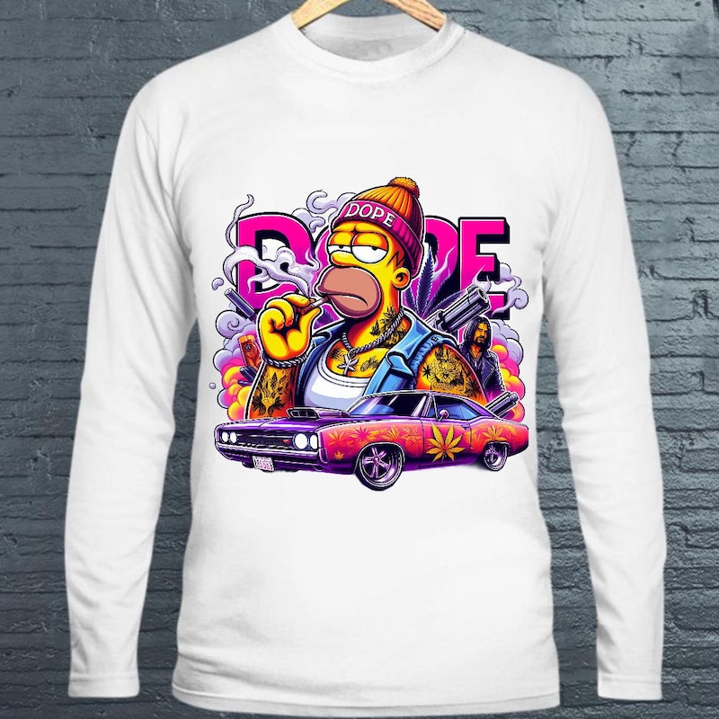 The Simpsons Weed - Etsy
