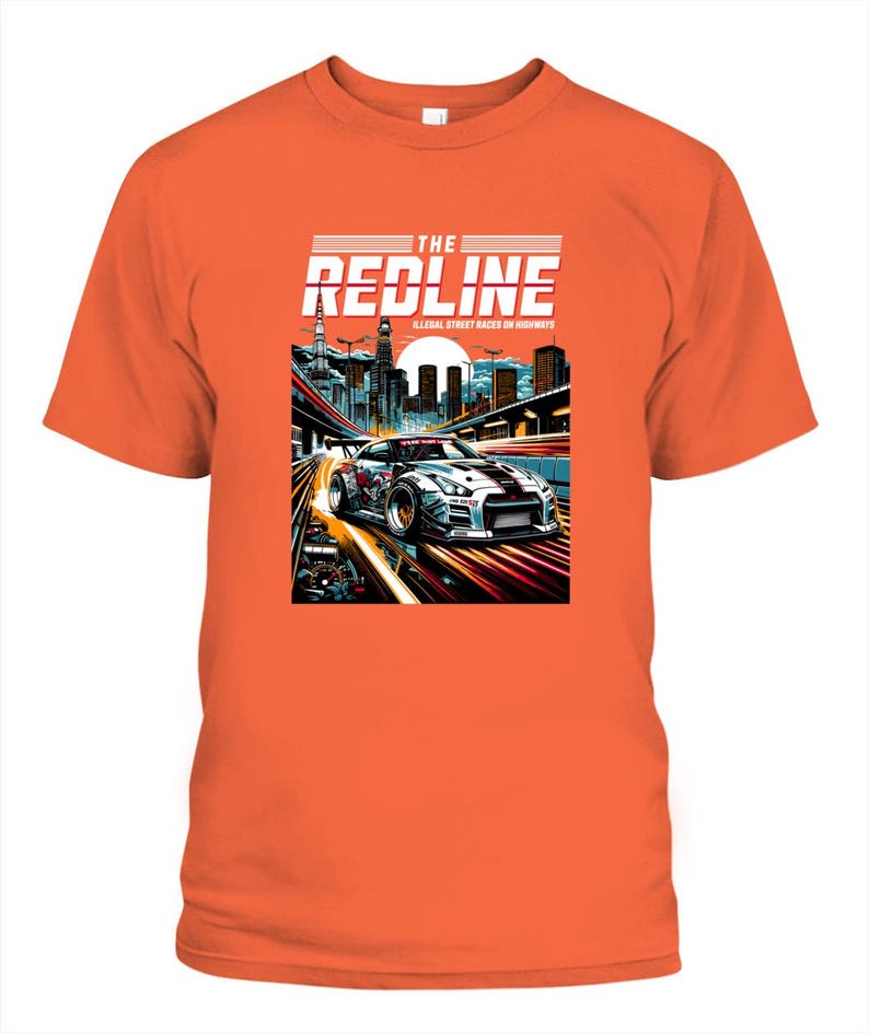 Streetwear Street Racing T-shirt – Graphic Design Urban Tokyo Drift ...