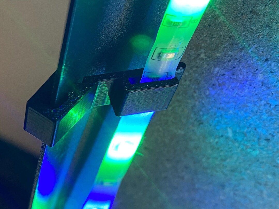 25pack Mounting Clips | LED Light Mounting Clip for Shelving - Etsy