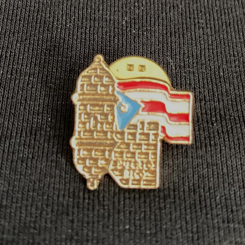 Puerto Rico Pin - Etsy