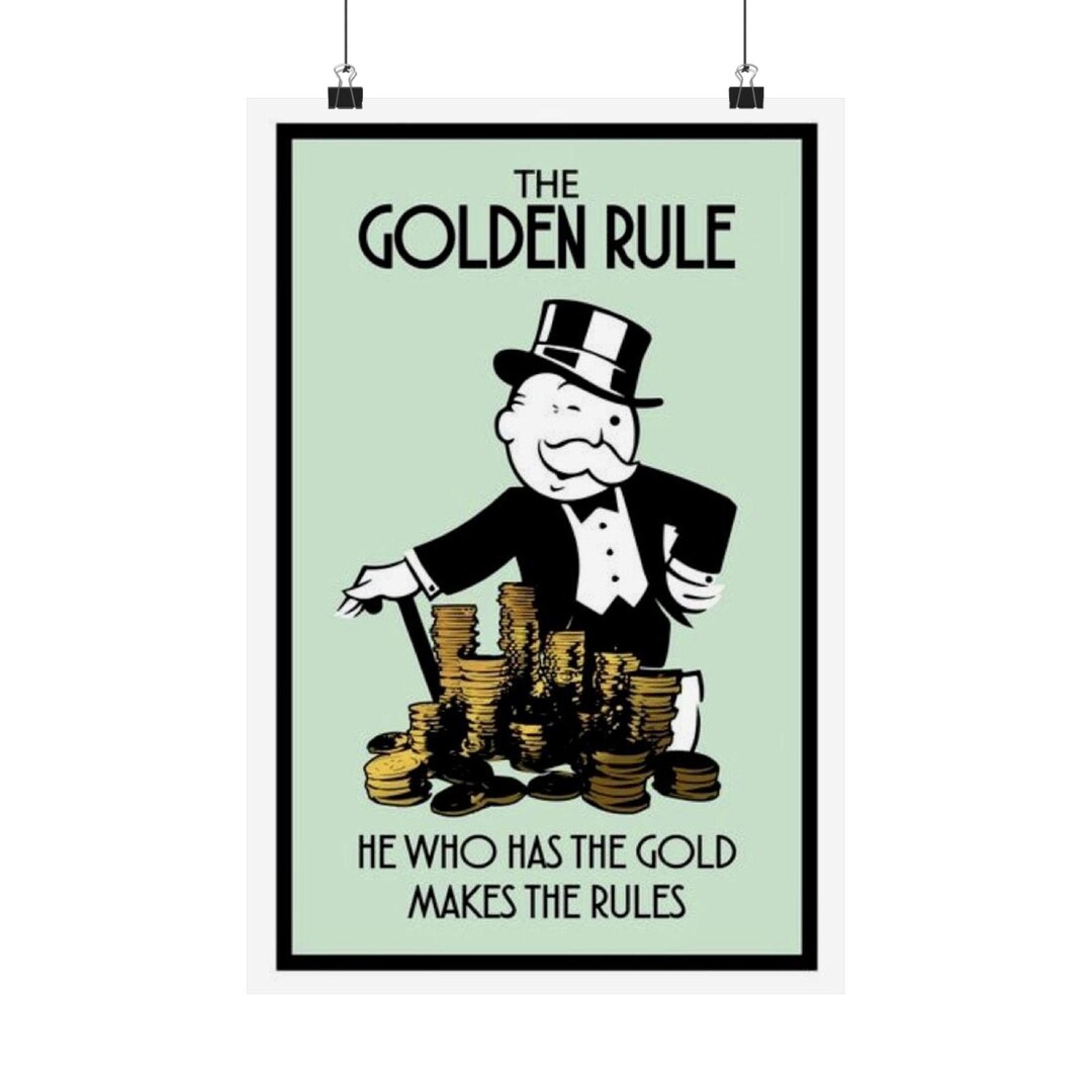 Golden Rule Poster - Etsy