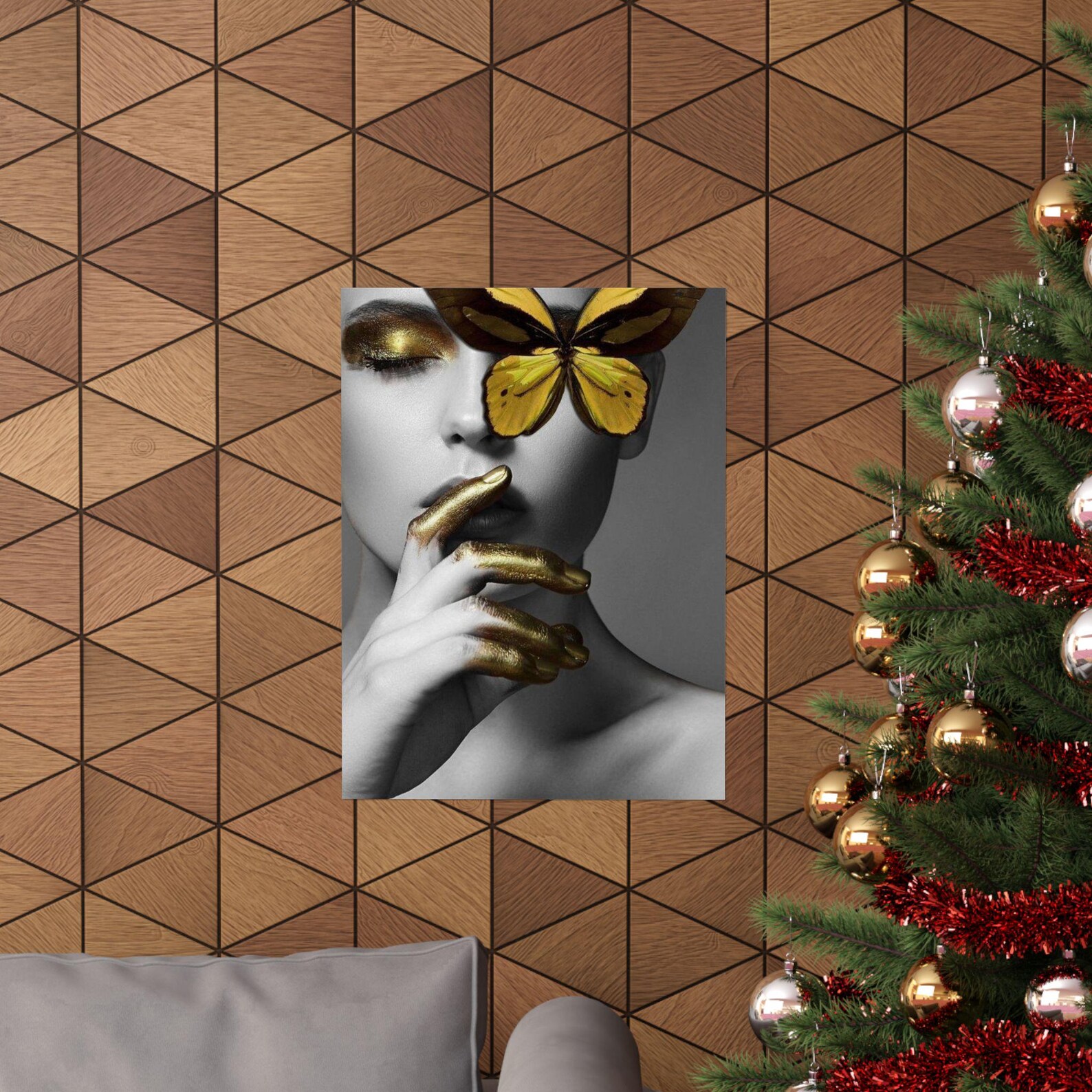 Woman Face Poster - Etsy