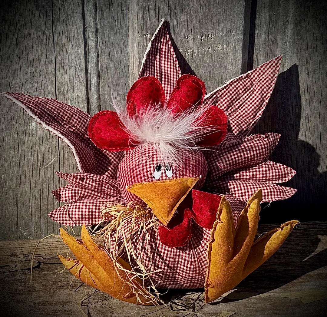 My Puffy Pal Red Chick - Etsy