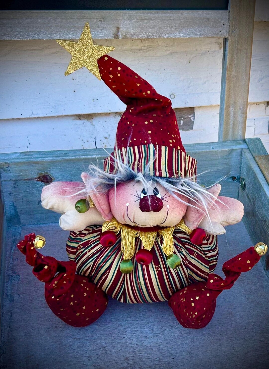 Puffy Pal Elfie Burgundy - Etsy