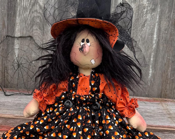 Bootiful Candy Corn Rose Witch - Etsy