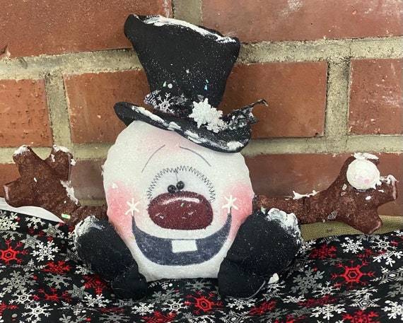 Snowball the Snowman - Etsy
