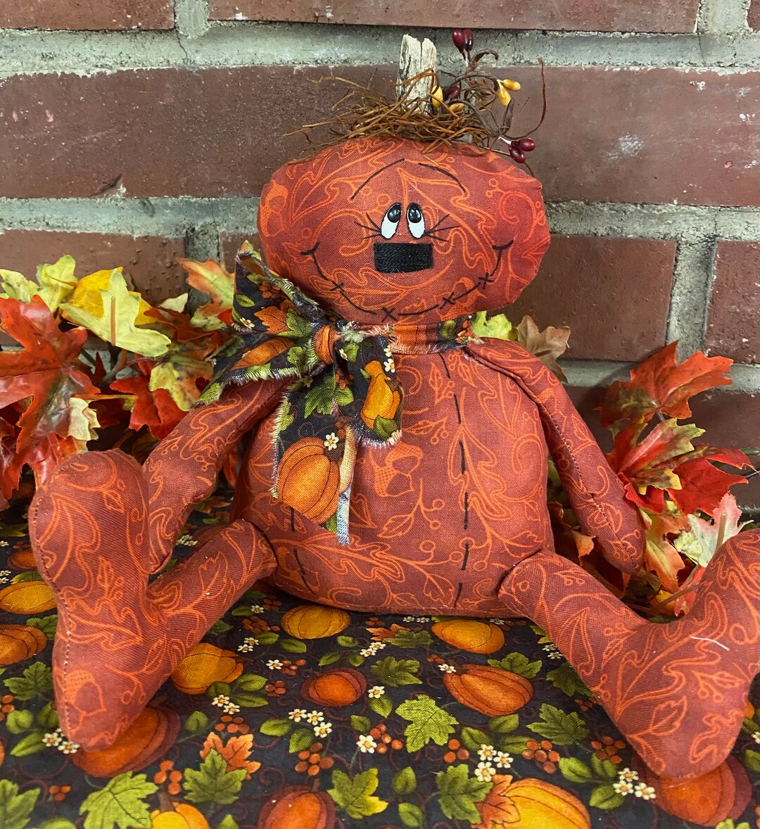 Gordon the Pumpkin Keeper - Etsy