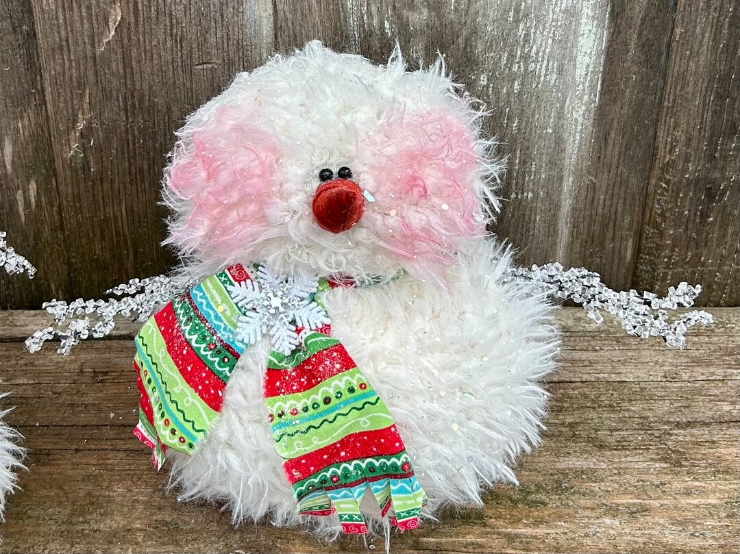 Fuzzy Wuzzy Snowman Striped - Etsy