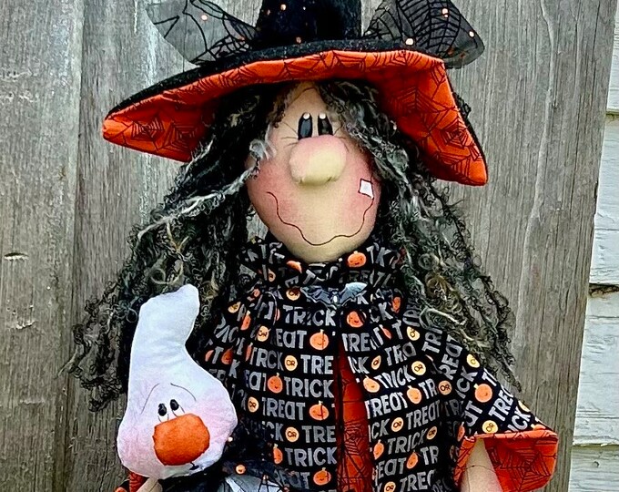 Tricks and Boo Witch - Etsy