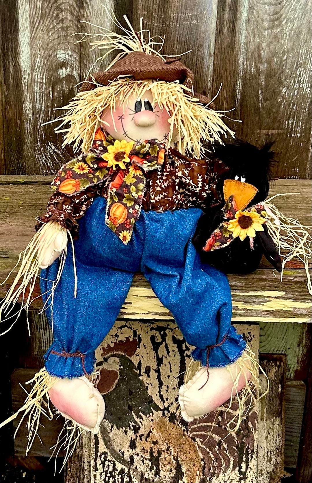 Sitting Strawfield and Mazie - Etsy