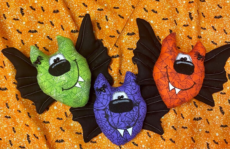 Bart the Bat Orange - Etsy