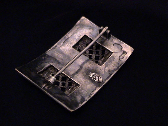 Antique Victorian Fishel Nessler & Co Sash Brooch C-C… - Gem
