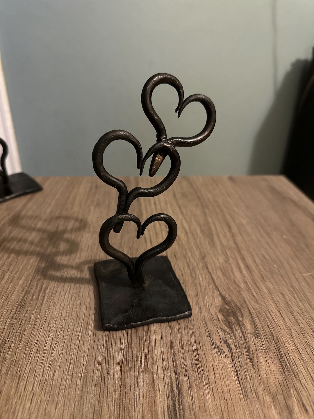 Hand-forged Steel Heart Sculpture Romantic Gift for Valentine's Day - Etsy