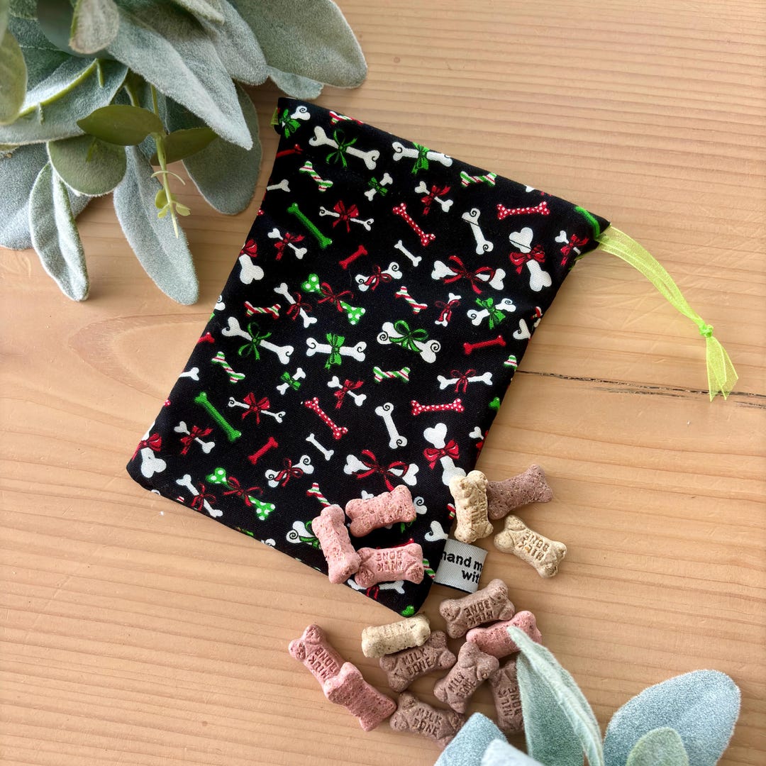 Christmas Puppy Treat Bags - Etsy