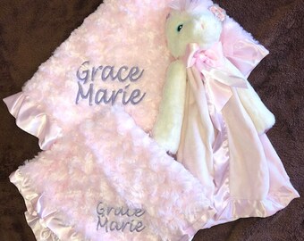 Personalized Snuggle Buddy Sloth Set | Etsy