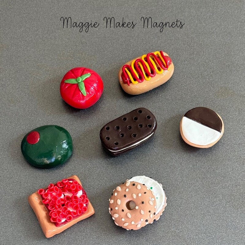 Clay Magnets - Etsy