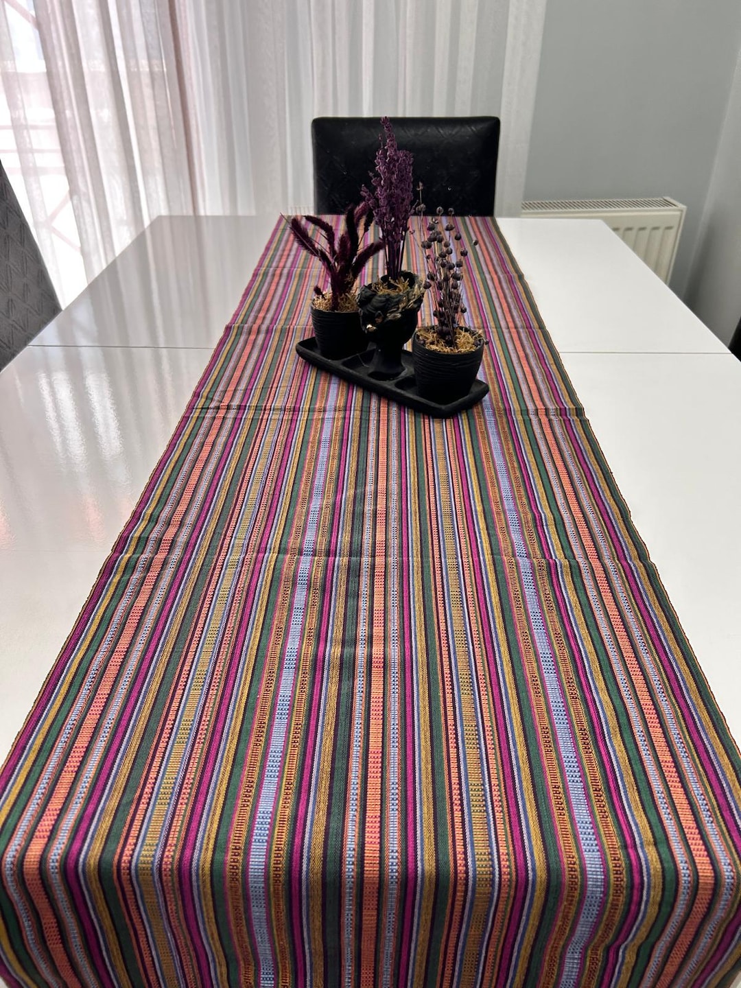 Handcraft Polyester Bed Runner, Natural Color, Table Runner, King or ...