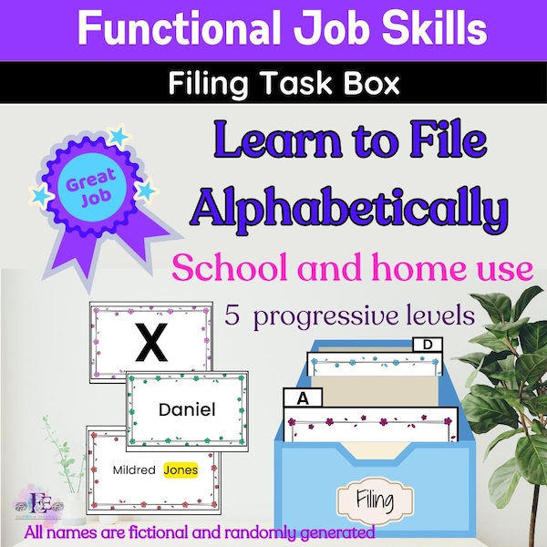 Vocational Task Boxes - Etsy