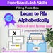 Functional Job Skills Menu Math Task Cards for Autism & Special ...