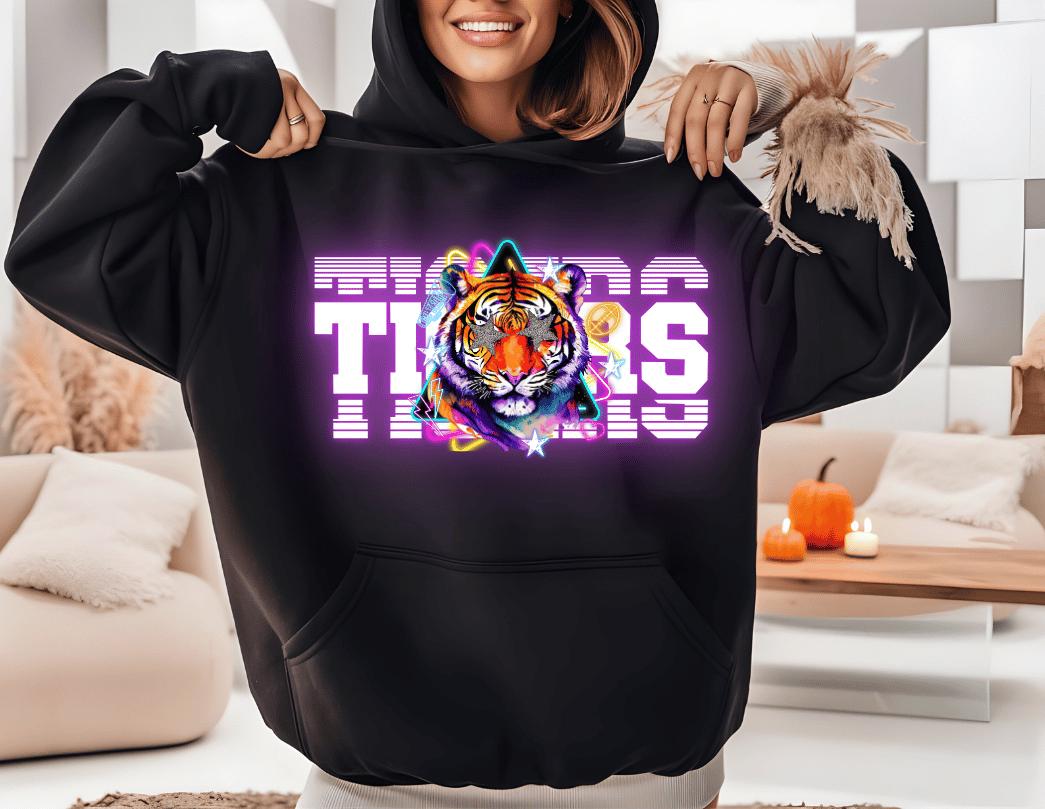 Vibrant Tiger Graphic PNG - Sublimation & DTF Print Design - Instant ...