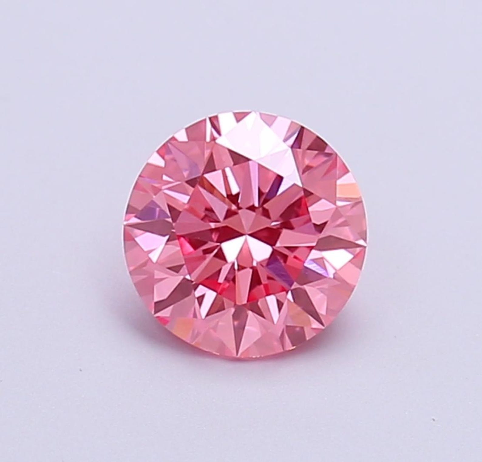 1 CT Fancy Vivid Pink Lab-grown Diamond | IGI Certified - Etsy