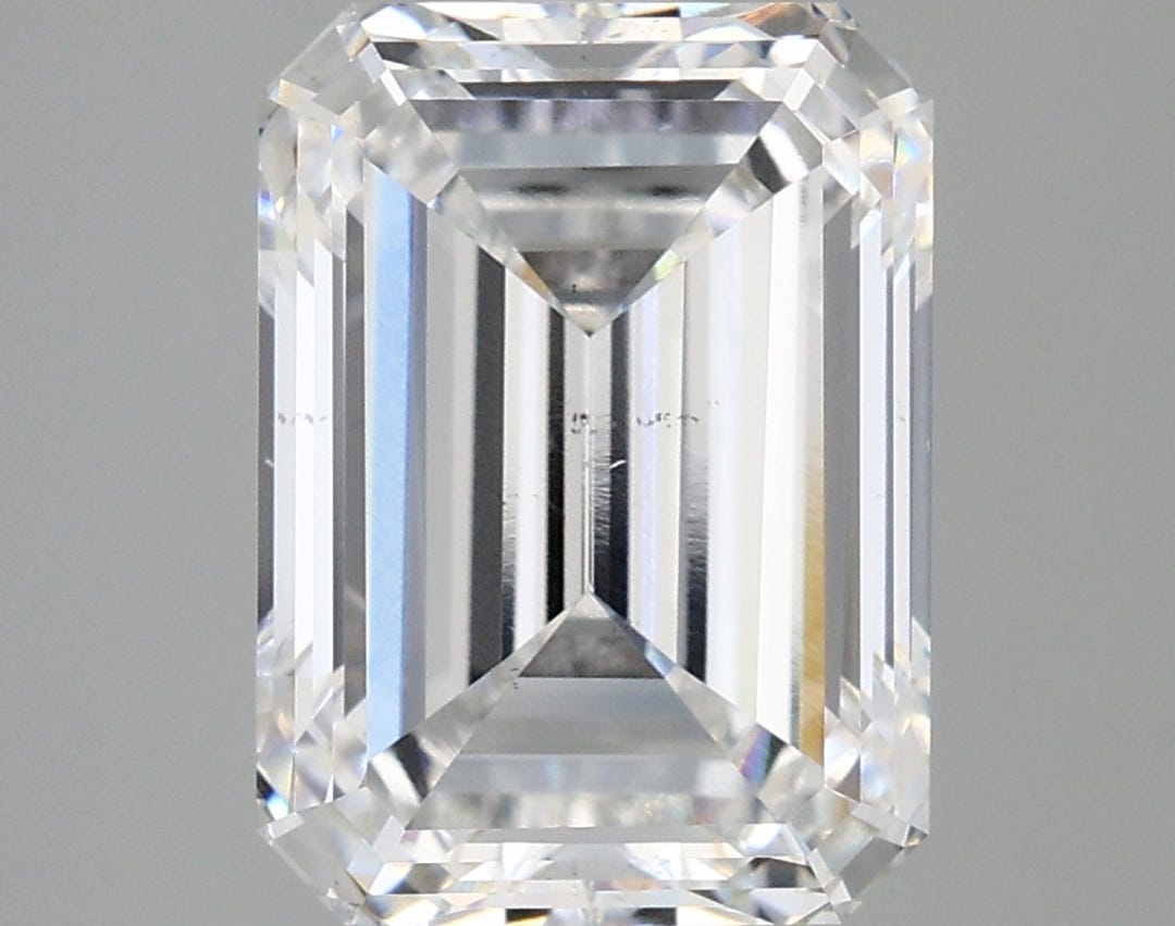 4 CT Emerald Cut Lab Grown Diamond | Ethical Loose Diamond Stone ...