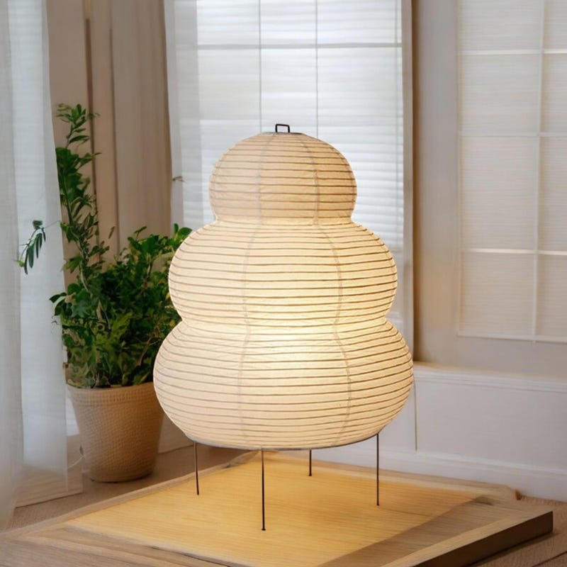 Rice Paper Lamp - Etsy