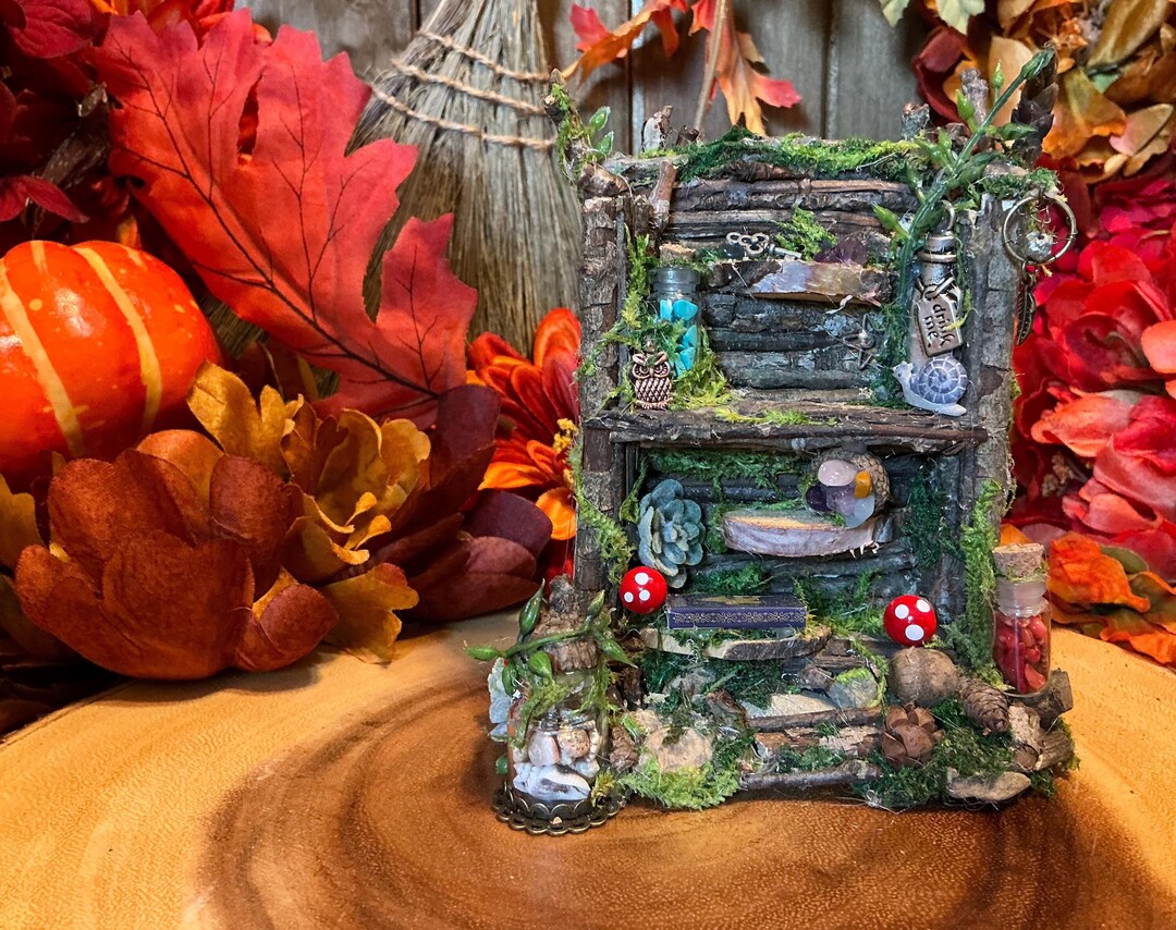 Fairy, Faerie, Pixie, Wizard, Bookcase, Altar, Potion Shelf - Etsy