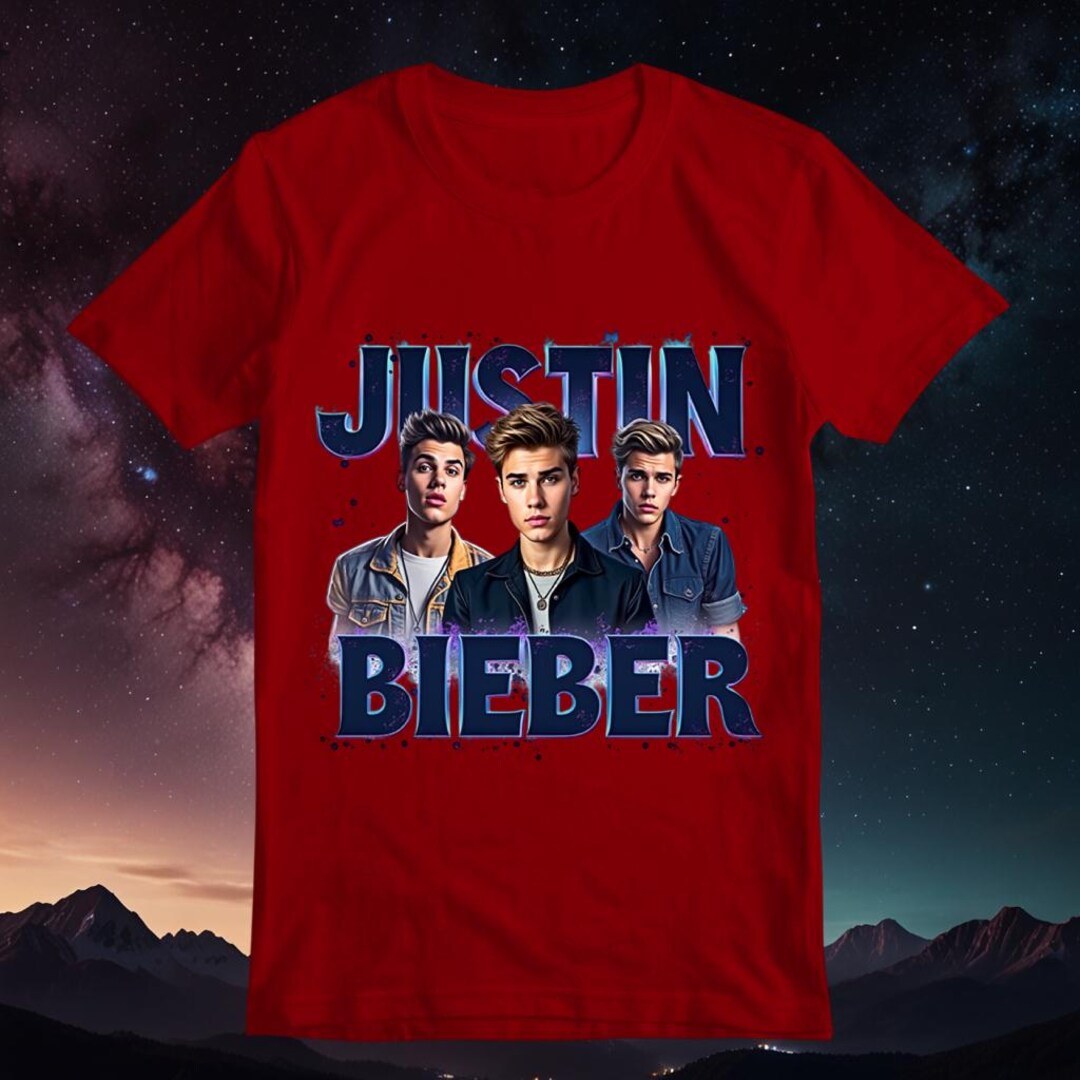 Justin Bieber Design: PNG, JPG, SVG for Crafts & Apparel, Justin Bieber ...