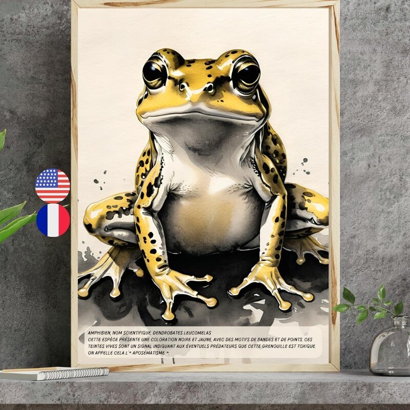 Poisonous Frog - Etsy
