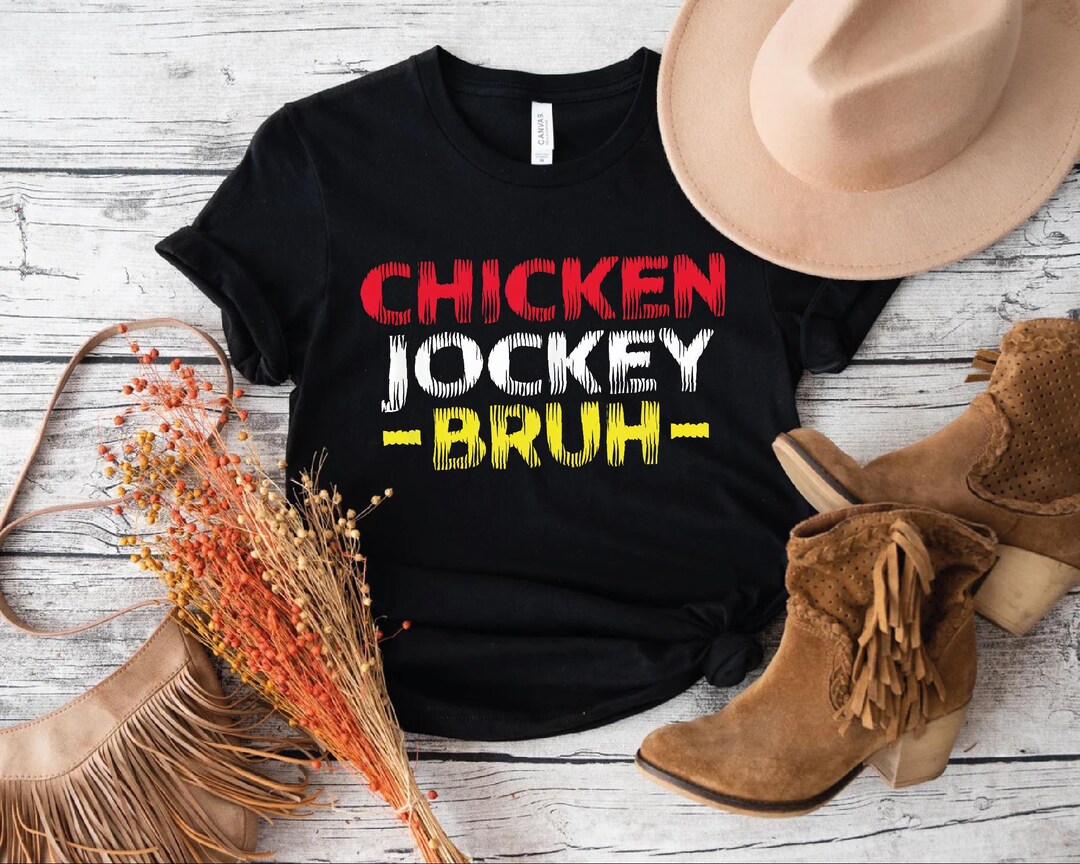Chicken Jockey Bruh Shirt: Funny Gamer Meme Tee - Etsy